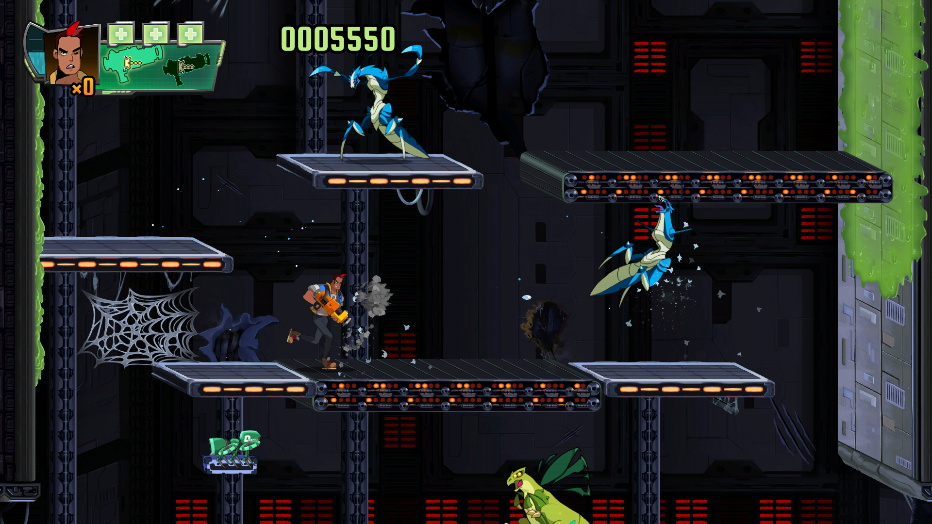 Spidersaurs | WayForward