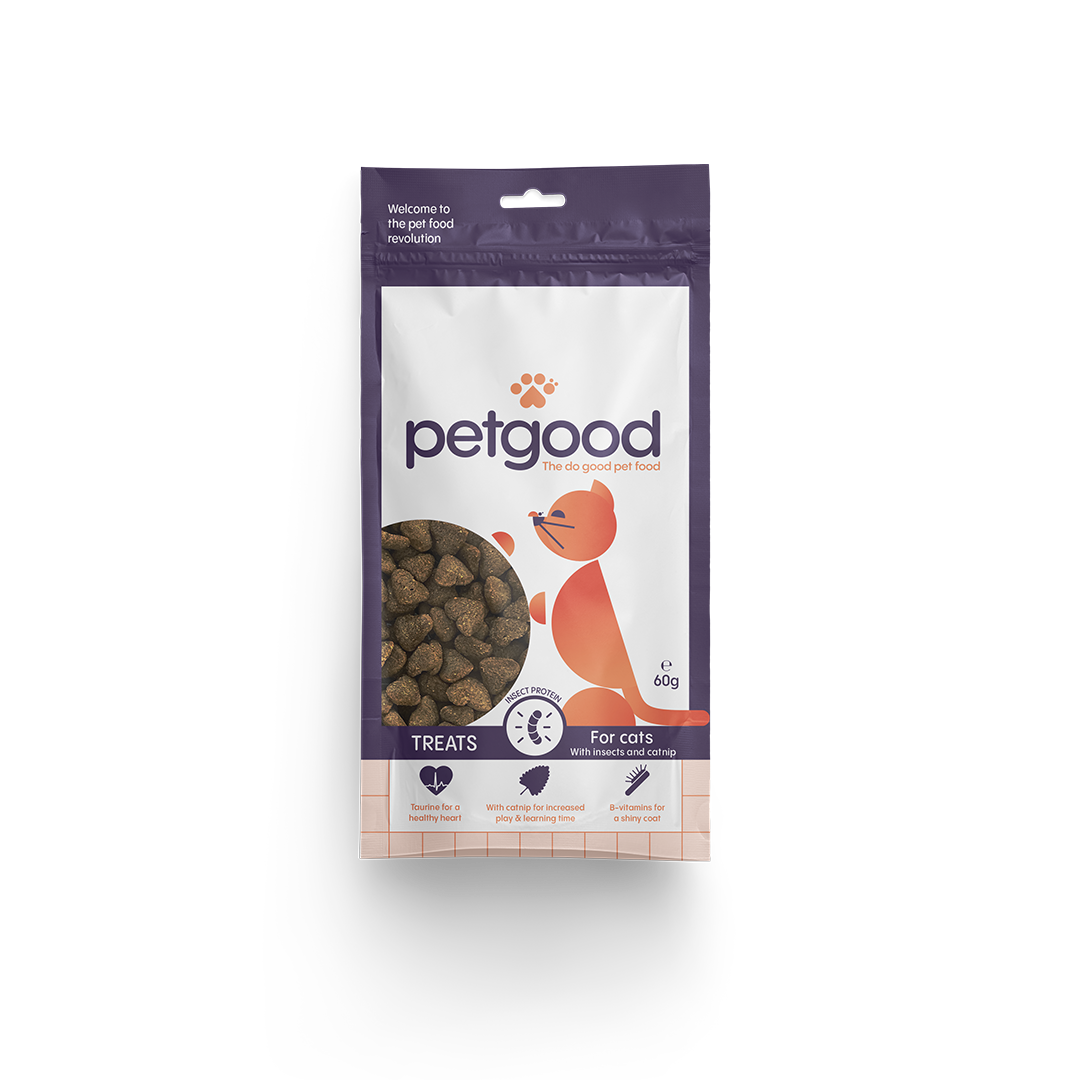 Insect-based cat treats - the original from Petgood