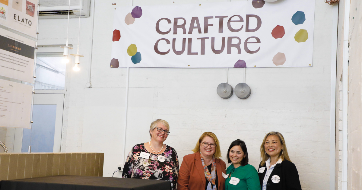 Minister Officially Opens Crafted Culture | SisterWorks