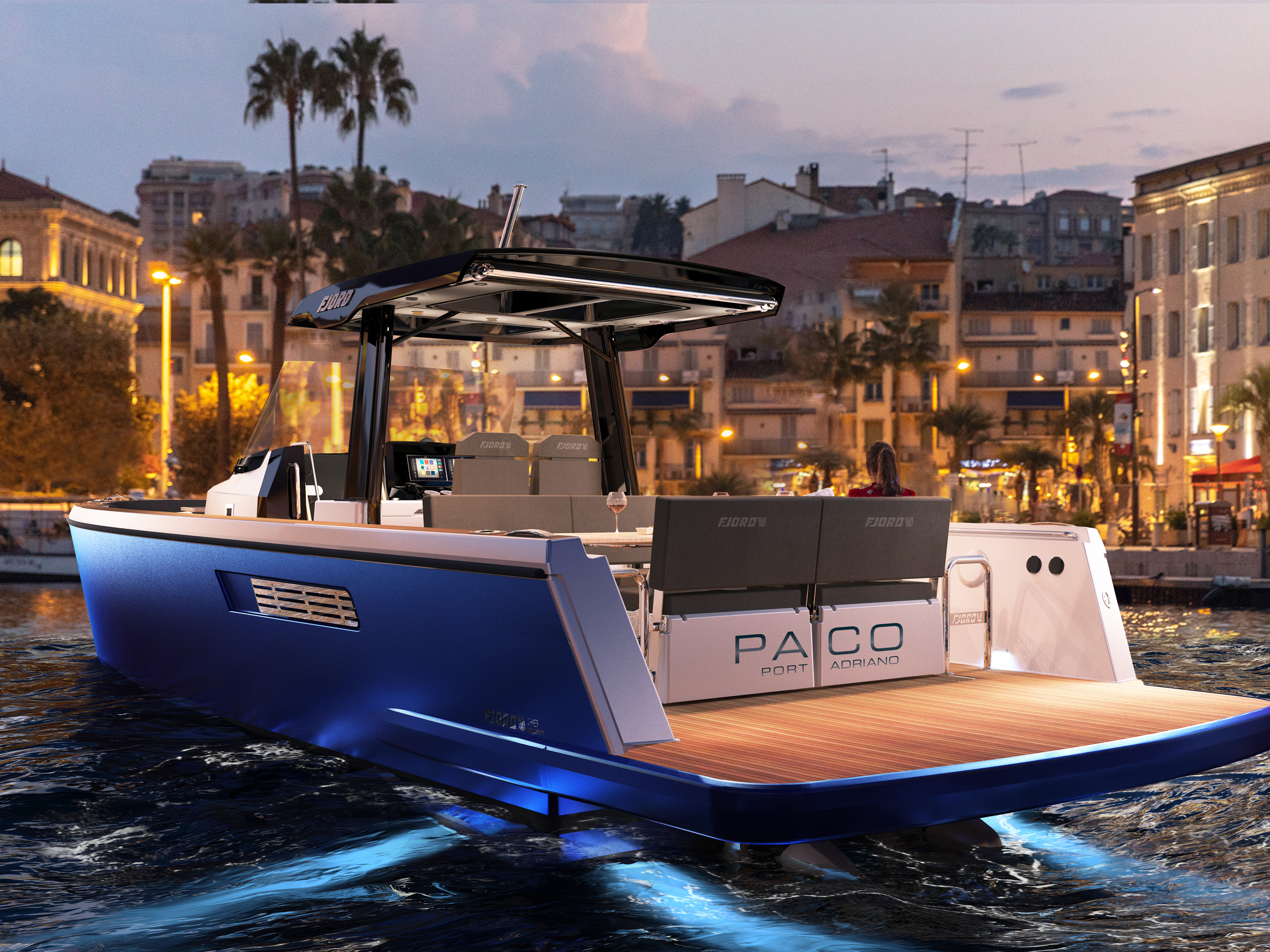 FJORD 38 Open | The open 38-foot motor yacht from FJORD