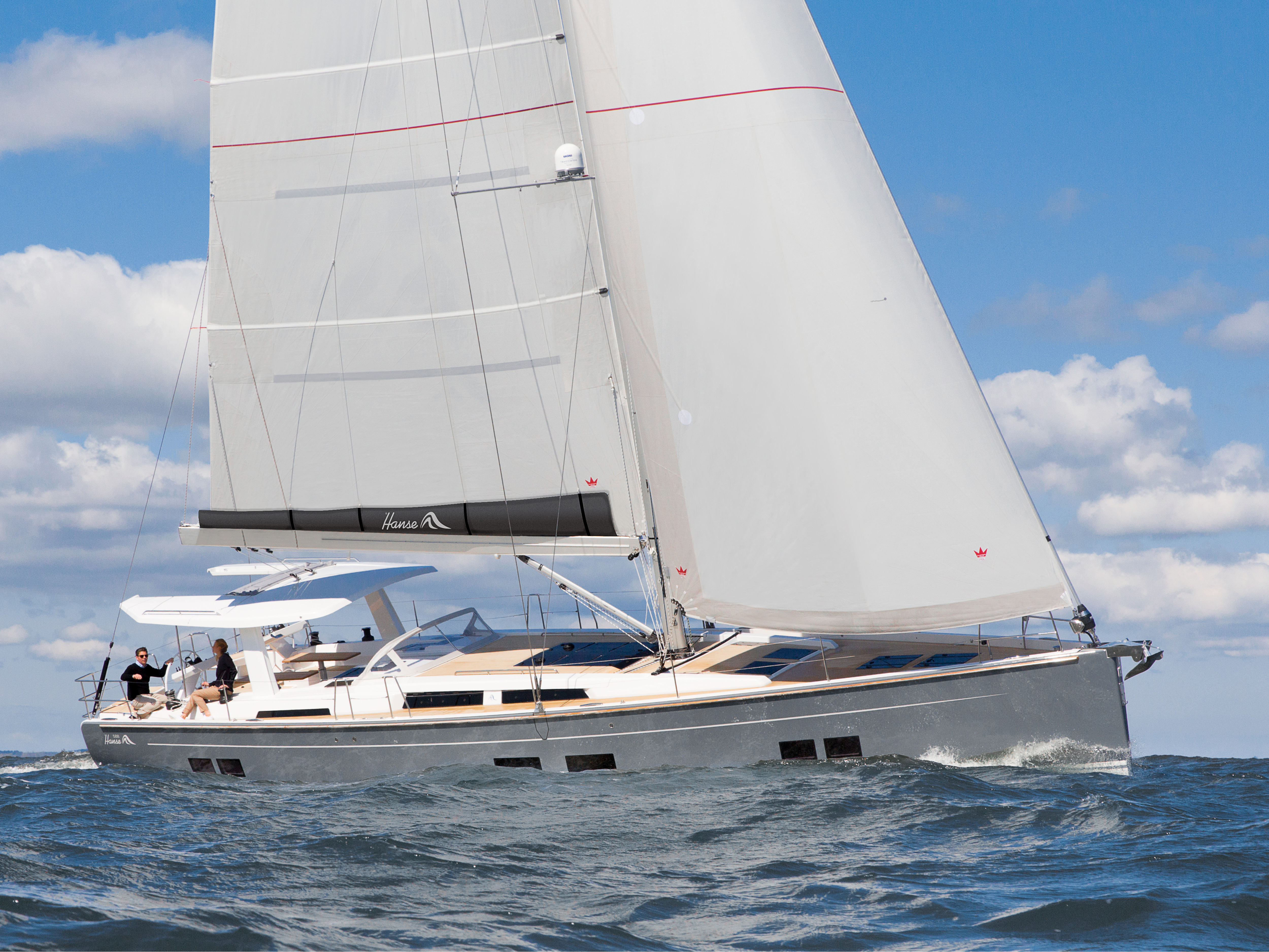 Hanse 588 | The 58 foot sailboat from Hanse