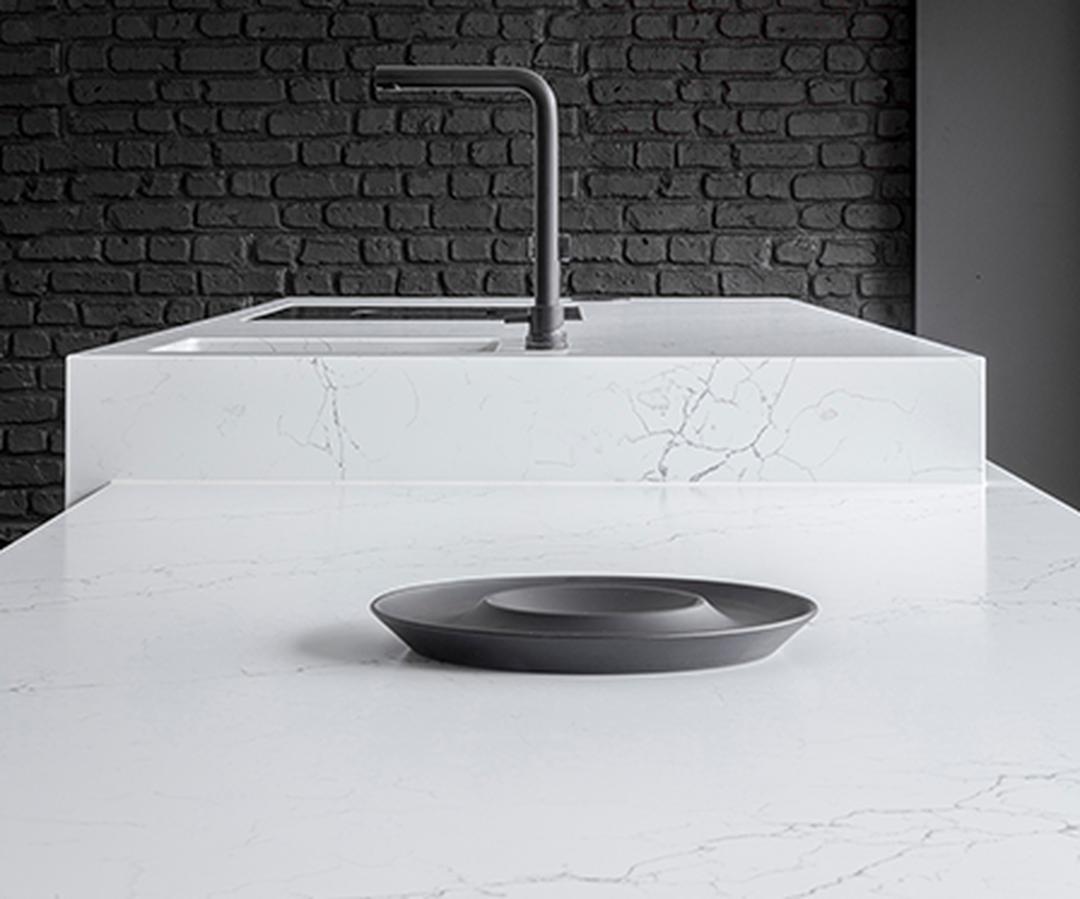 Unistone® quartz composite for kitchen worktops | Brachot