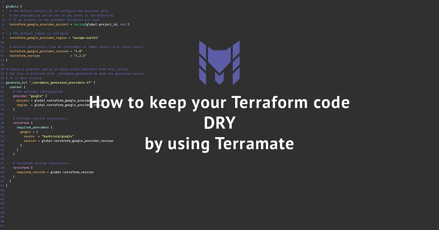 How to keep your Terraform code DRY by using Terramate