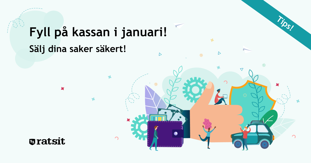 Sälj det du inte behöver utan att bli lurad | Ratsit.se