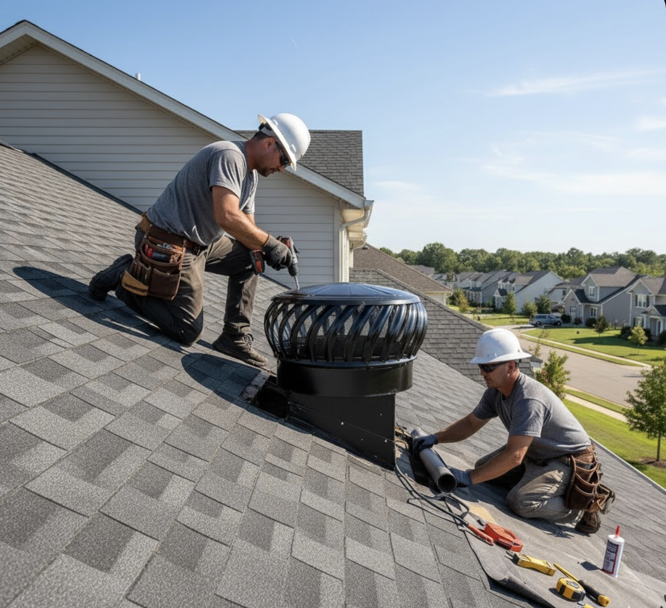 Roof Ventilation Repairs | JUSTHIRE