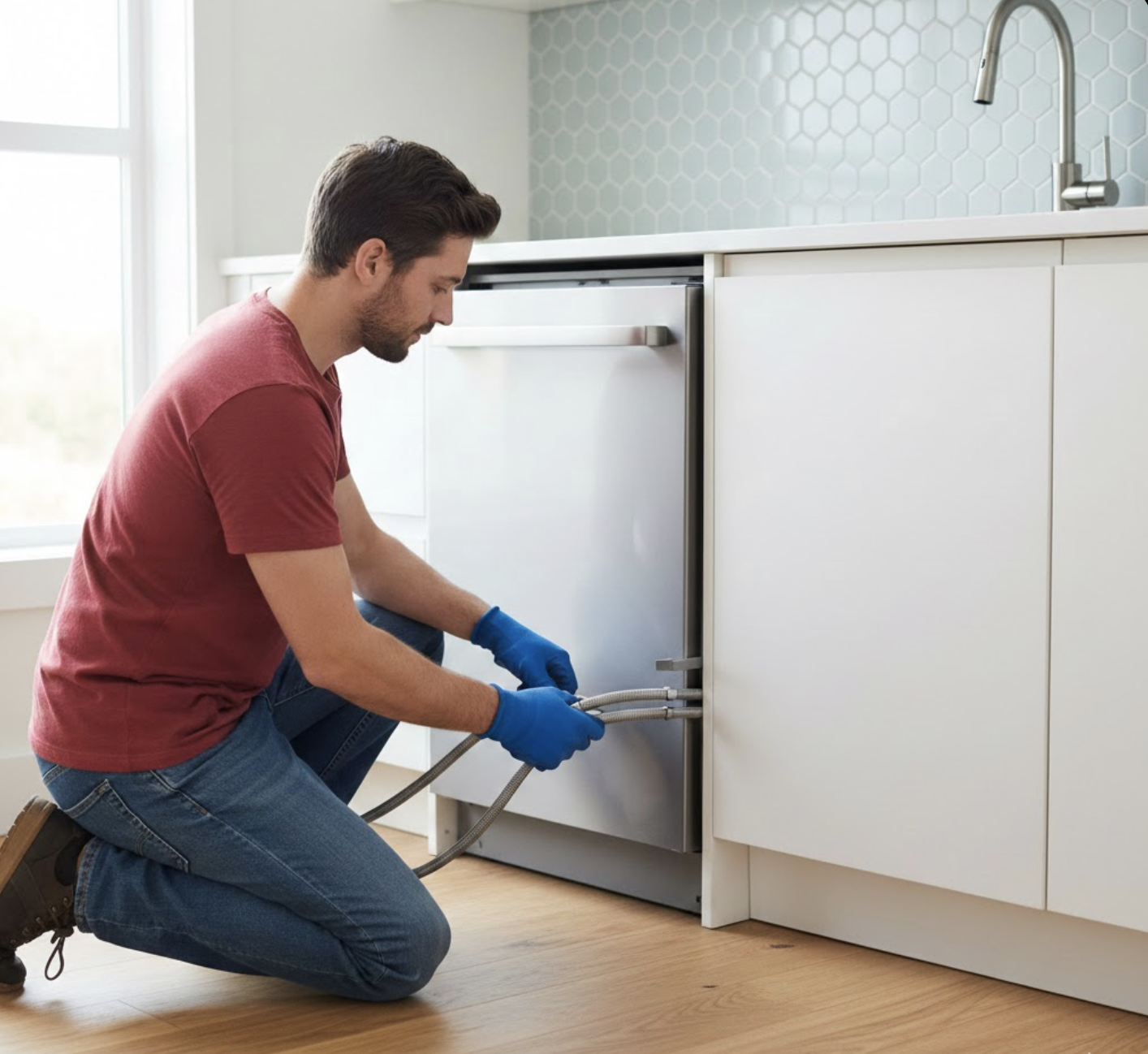 Freestanding Dishwasher Hook-Up | Expert Installation | JUSTHIRE