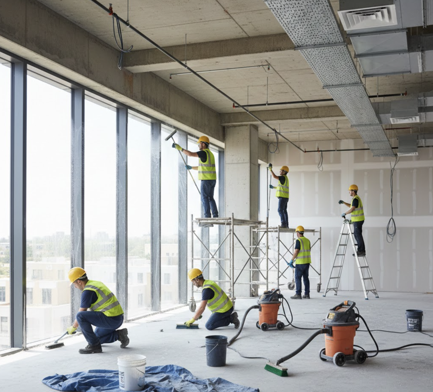 Commercial Post-Construction Cleaning | Professional Office Cleaning