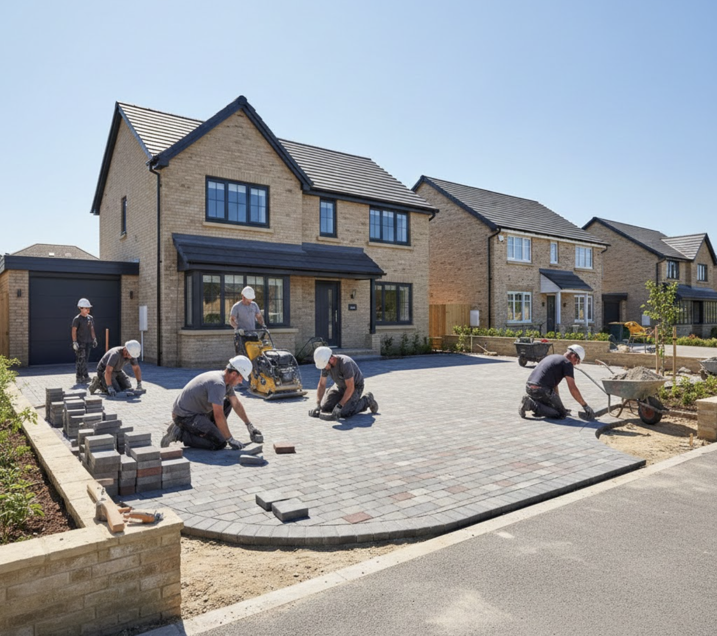 Block Paving Driveway Installation | JUSTHIRE
