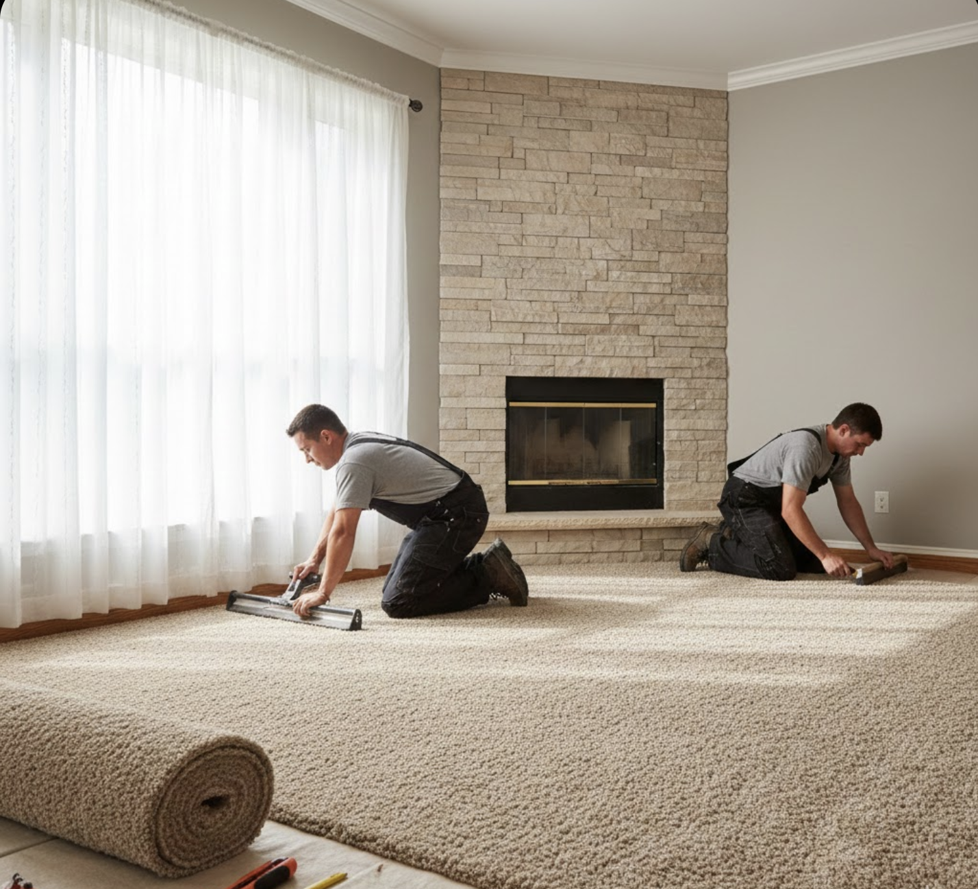 Professional Carpet Installation | JUSTHIRE