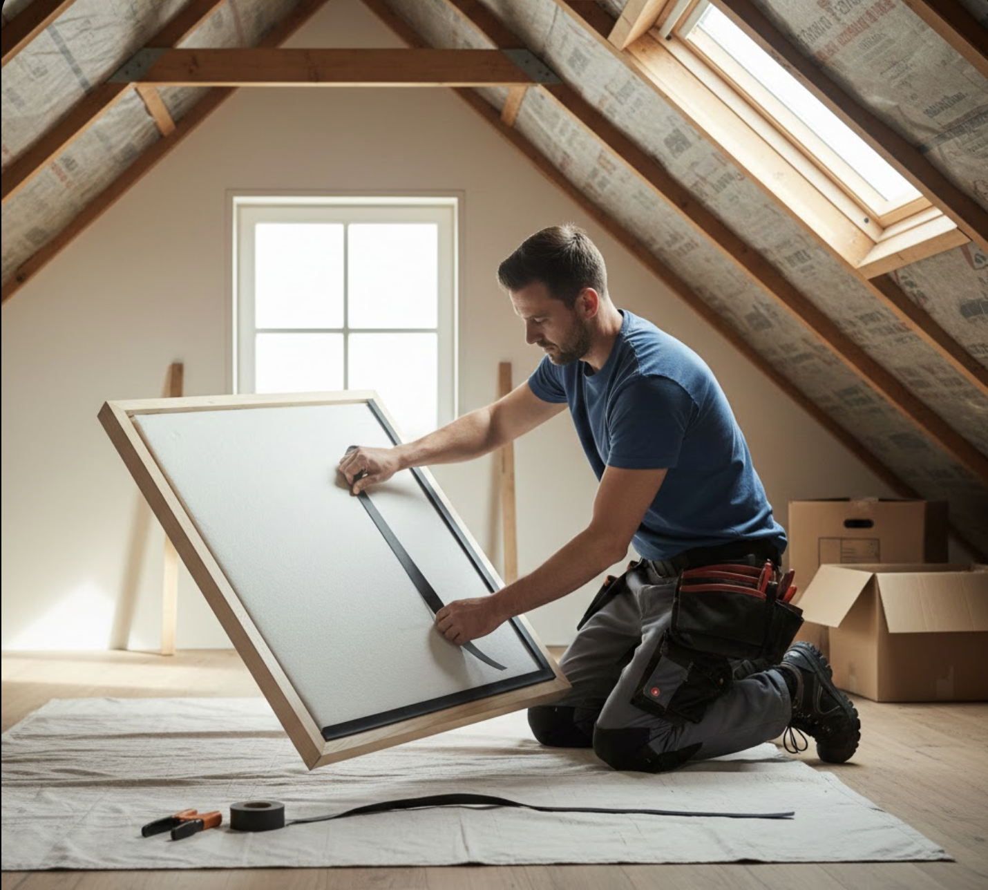 Loft Hatch & Attic Draught Proofing | JUSTHIRE