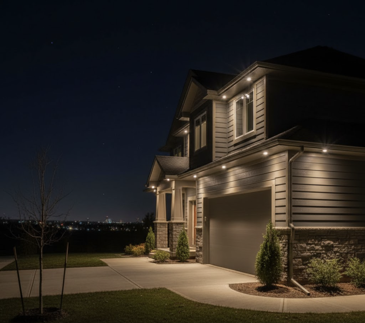 Security Lighting Installation | JUSTHIRE