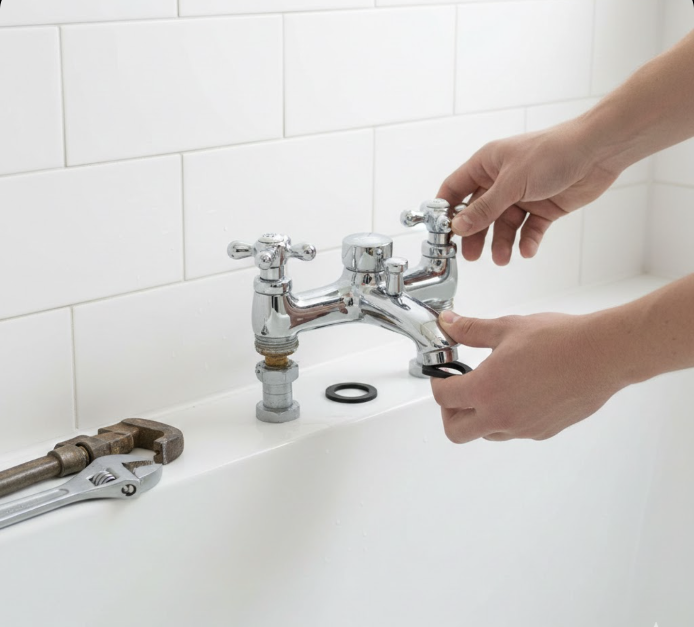 Bath Tap Replacement | Expert Plumbing Service | JUSTHIRE