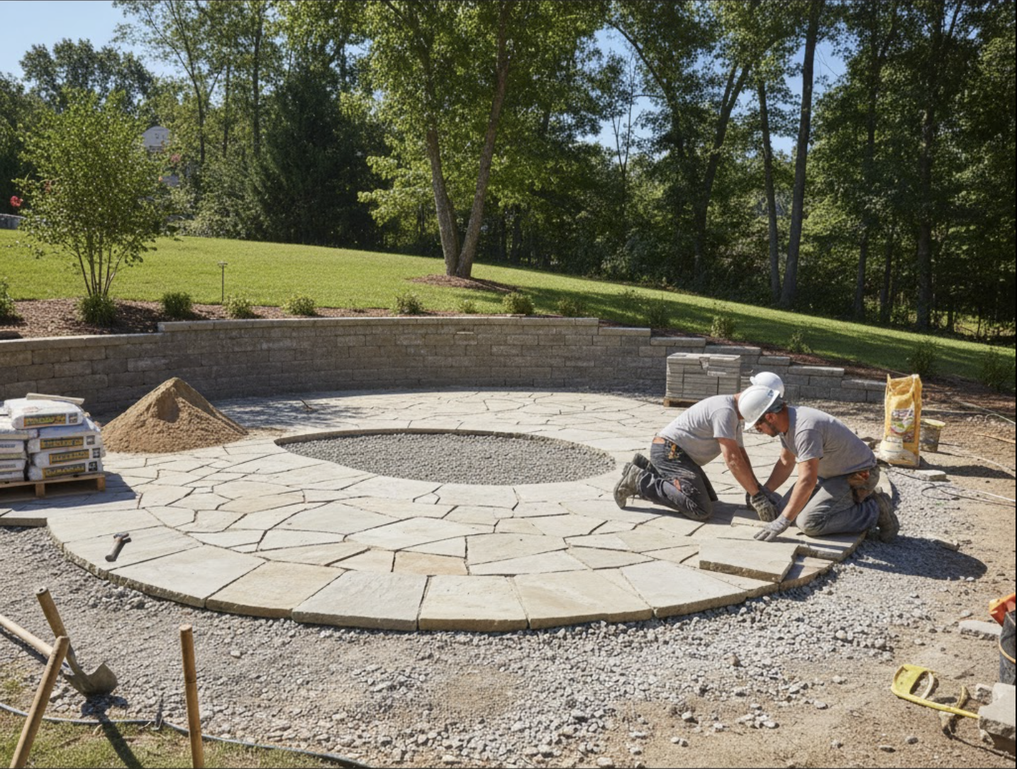 Patio Installation Services | JUSTHIRE