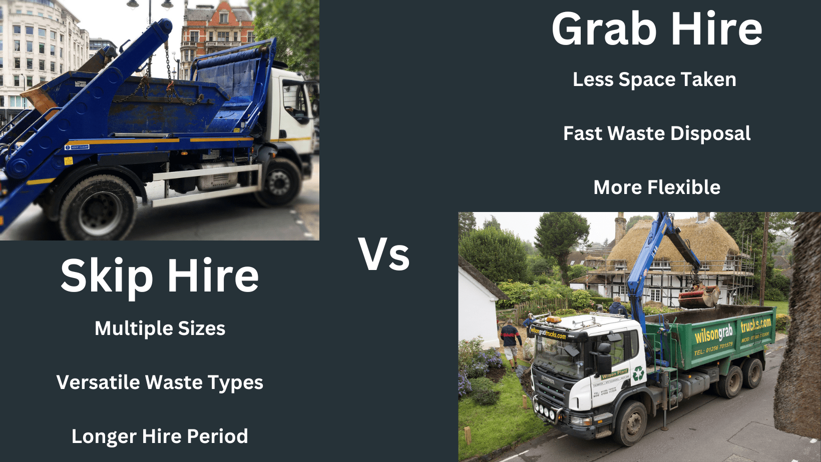 Skip Hire vs Grab Hire | JustHire