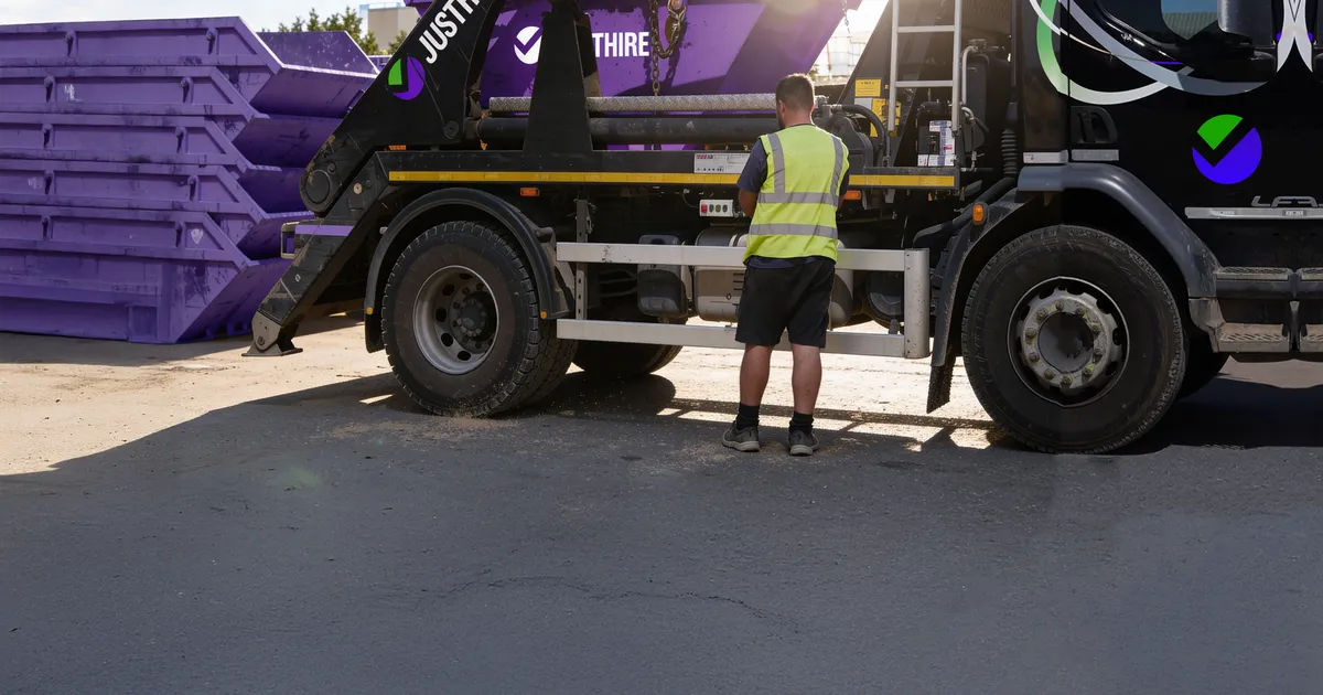 Skip Hire Near You | Book Online in 60 Seconds | JUSTHIRE UK
