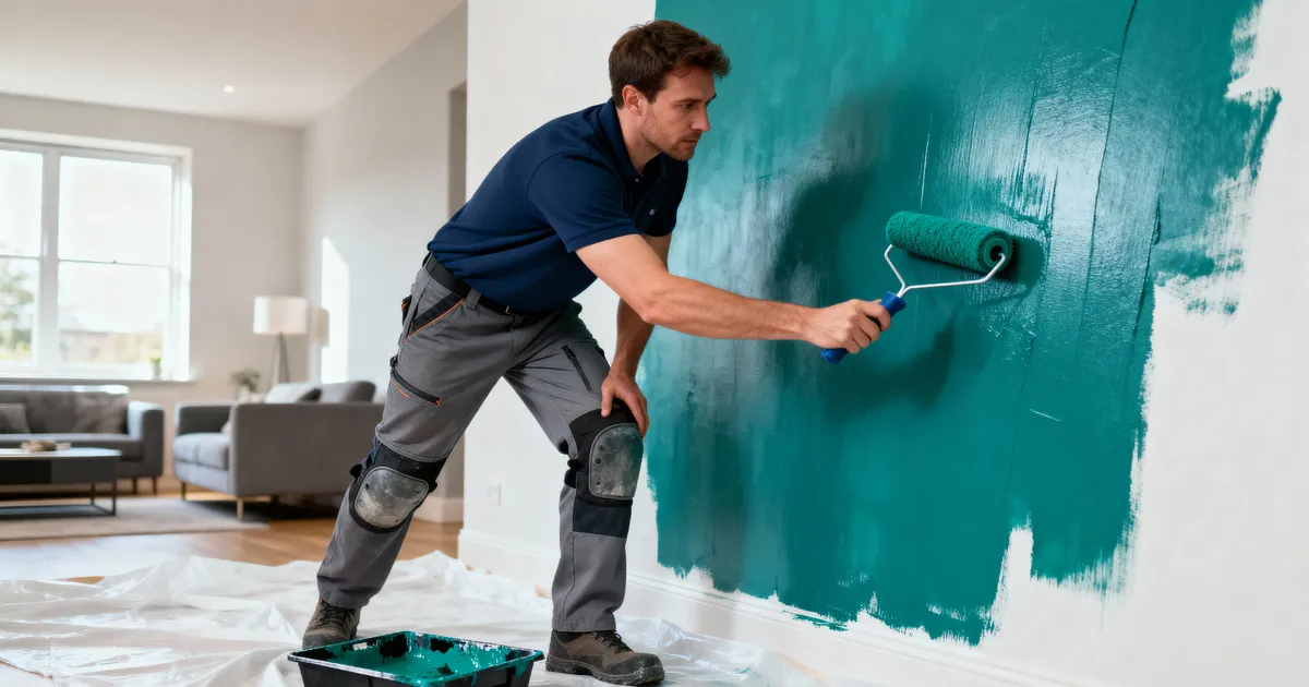 Feature Wall Painting | Book a Painter Online | JUSTHIRE