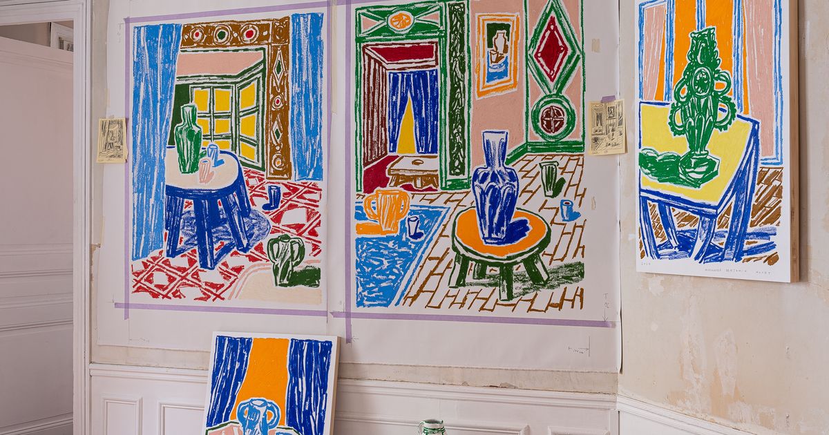 Alexandre Benjamin Navet → In the studio with