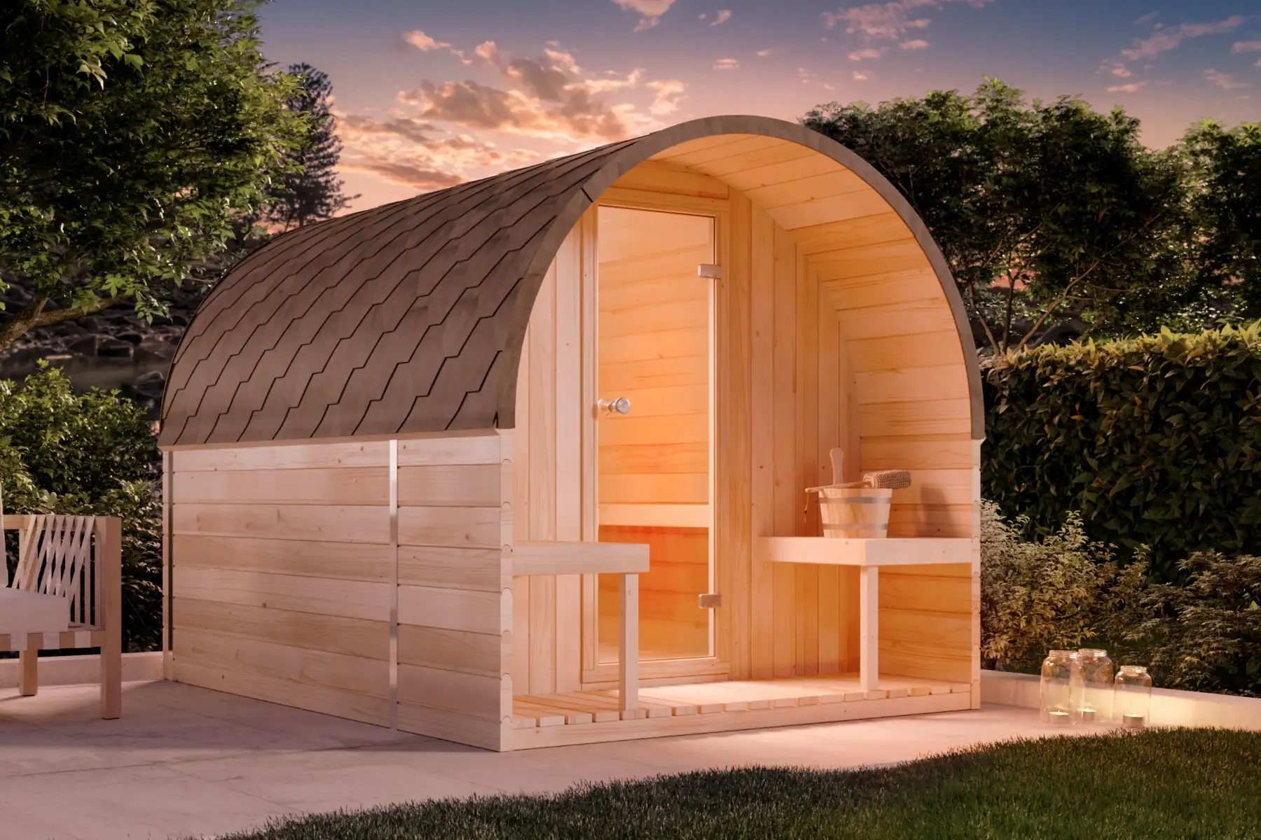 Sauna-Innovation: Die neuen Scandi Saunen!