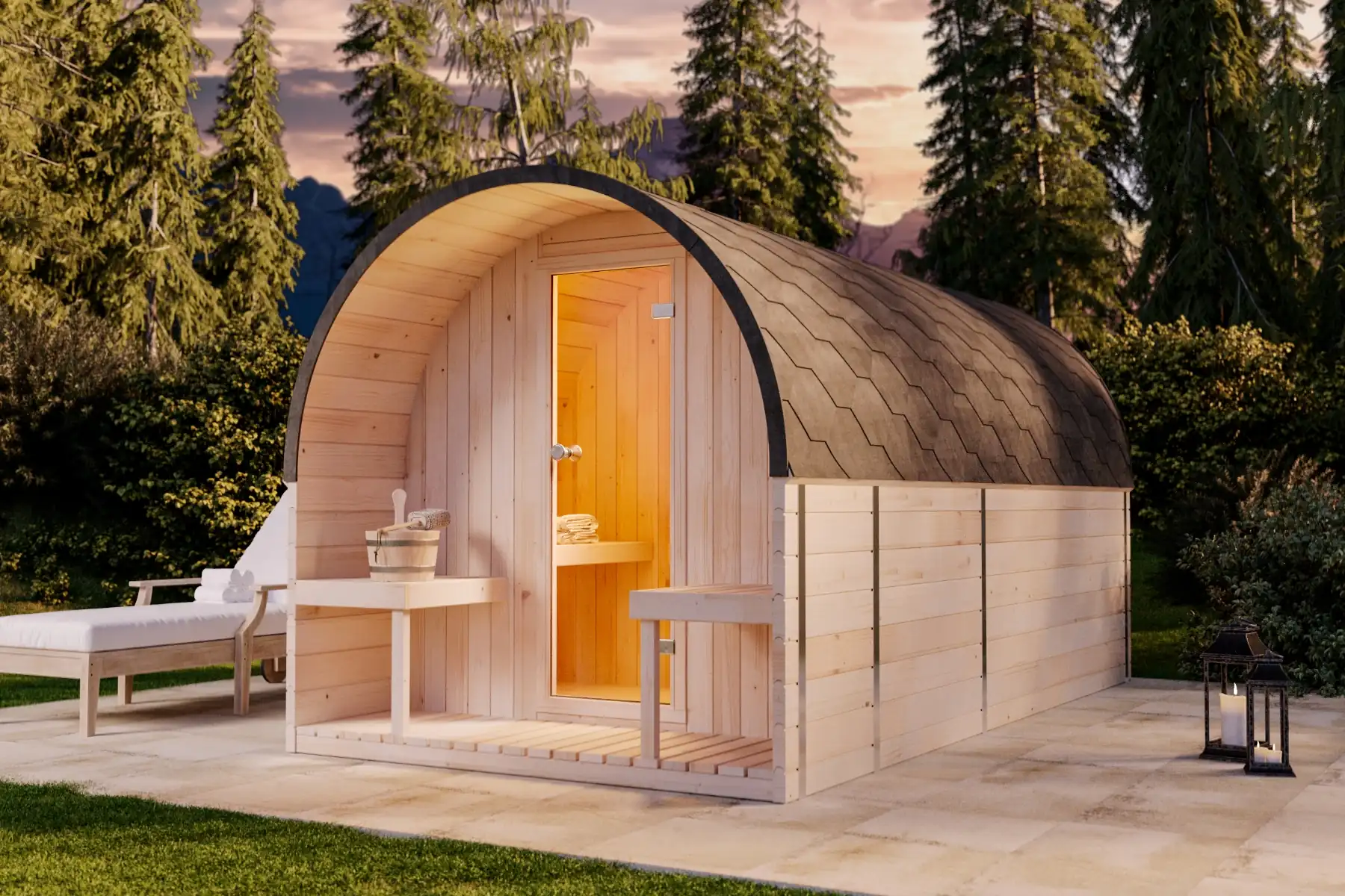 Sauna-Innovation: Die neuen Scandi Saunen!