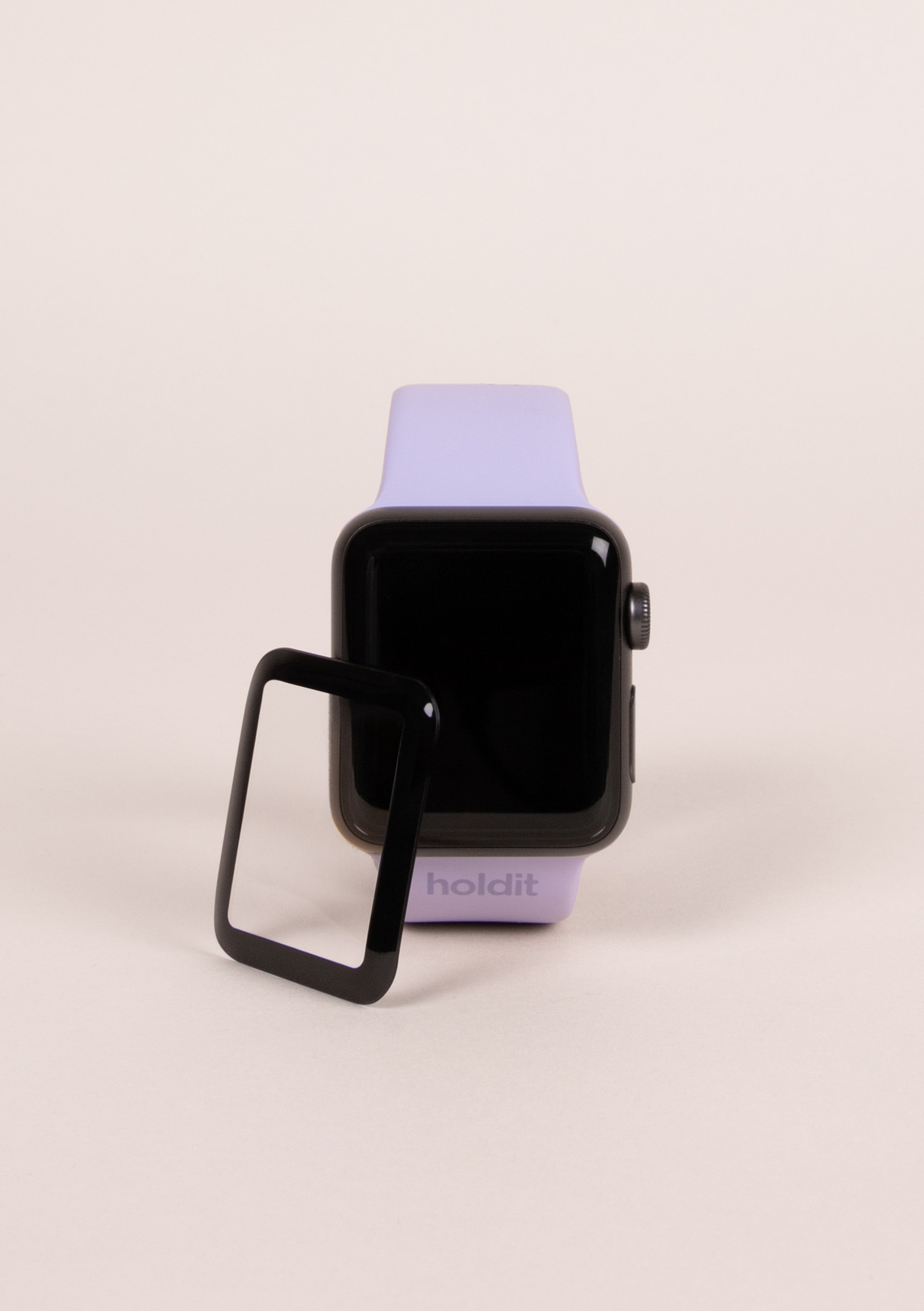 Screen protector Apple Watch Black Frame 40mm - Holdit