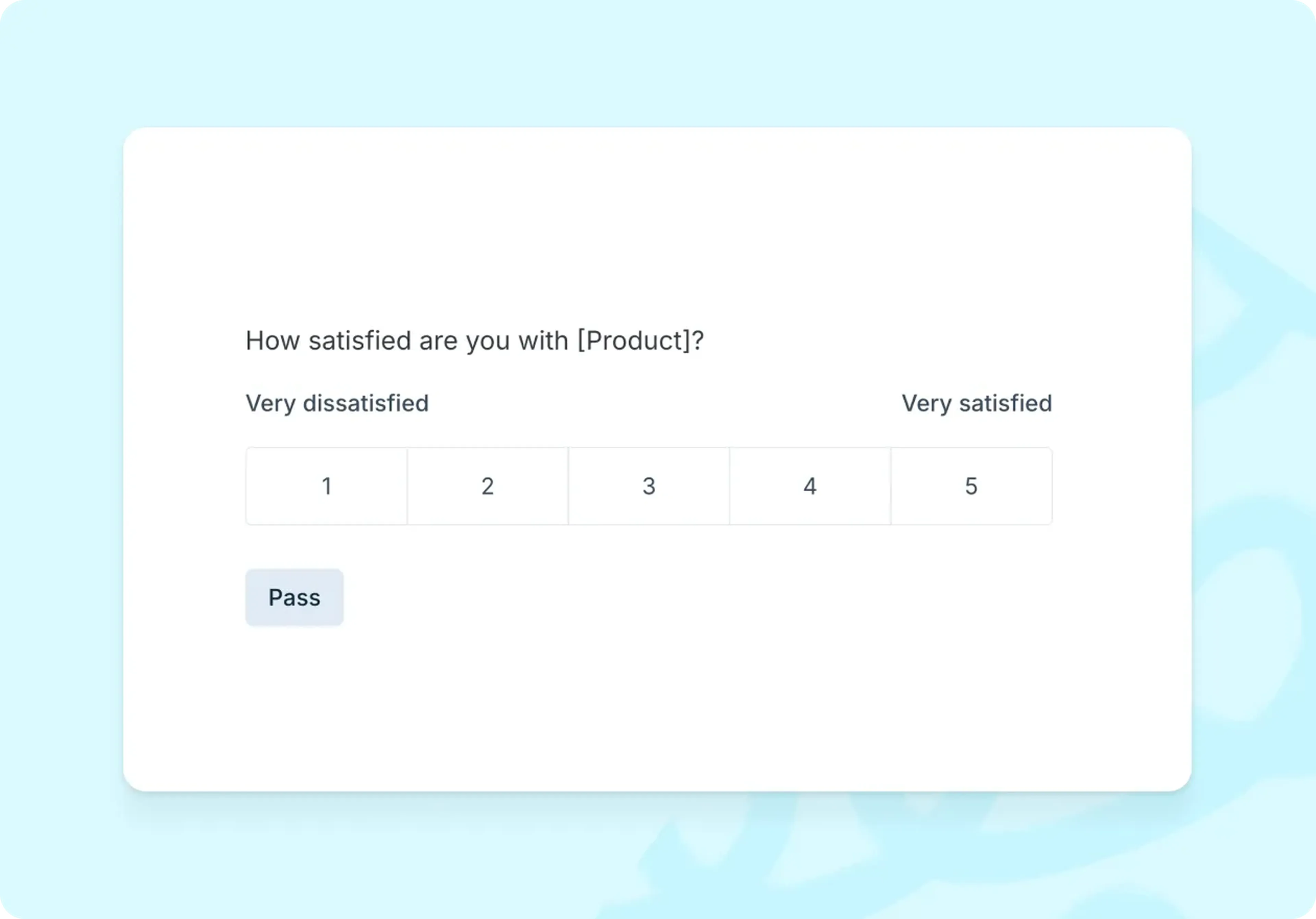 Get quick customer satisfaction feedback: Template | Lyssna