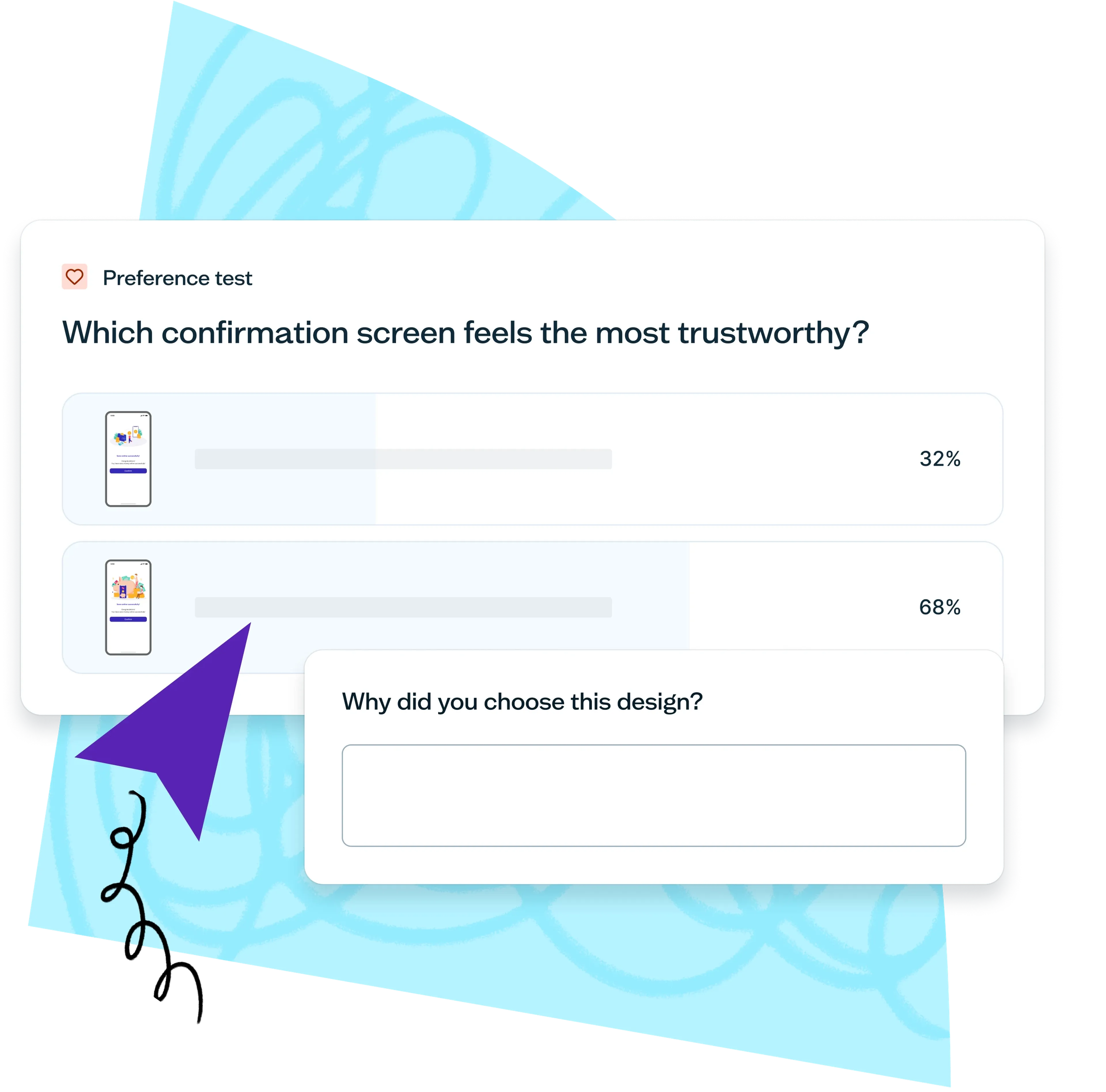 Desirability testing | Optimize for emotional appeal | Lyssna