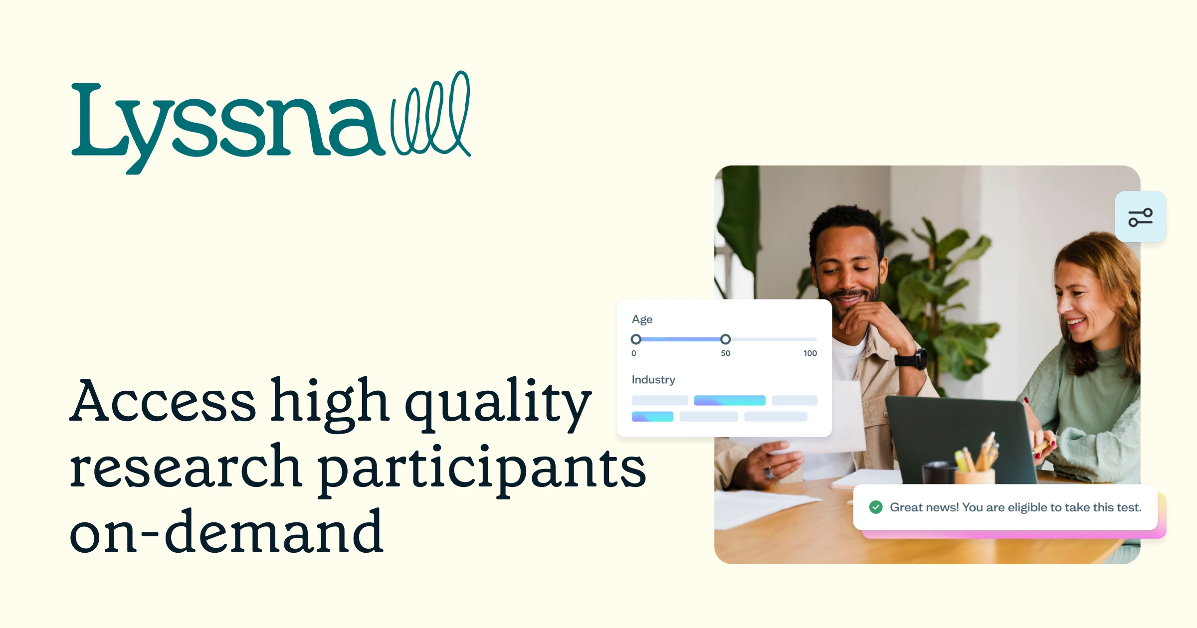 Research panel | Lyssna