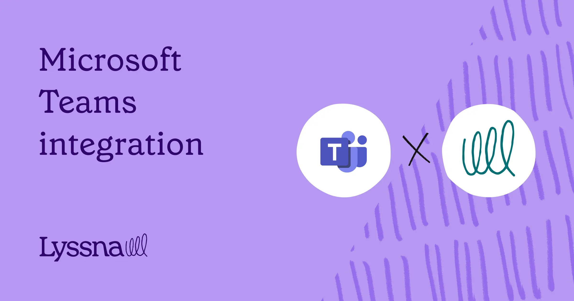 Microsoft Teams integration | Lyssna