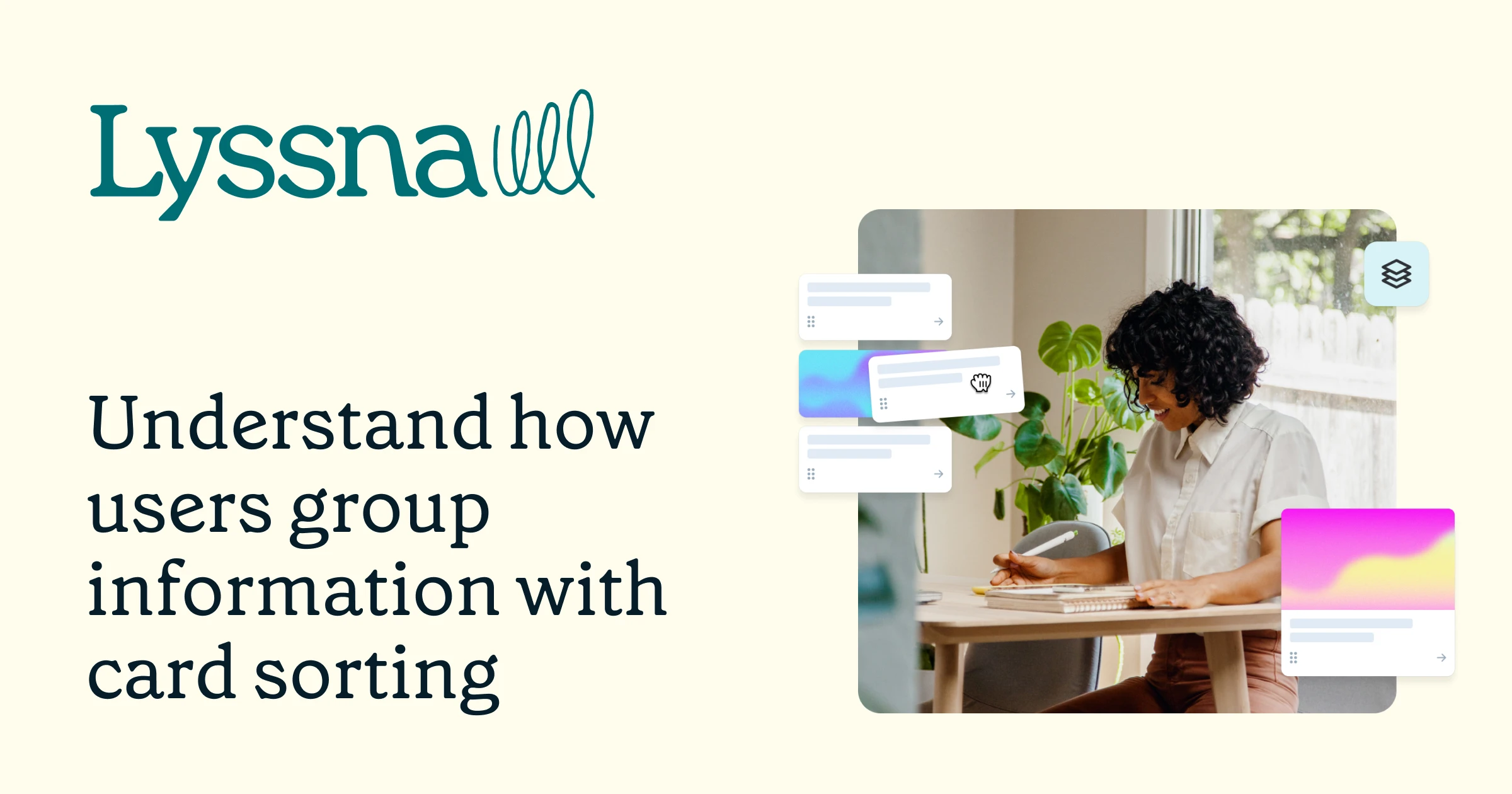 Card sorting | Lyssna