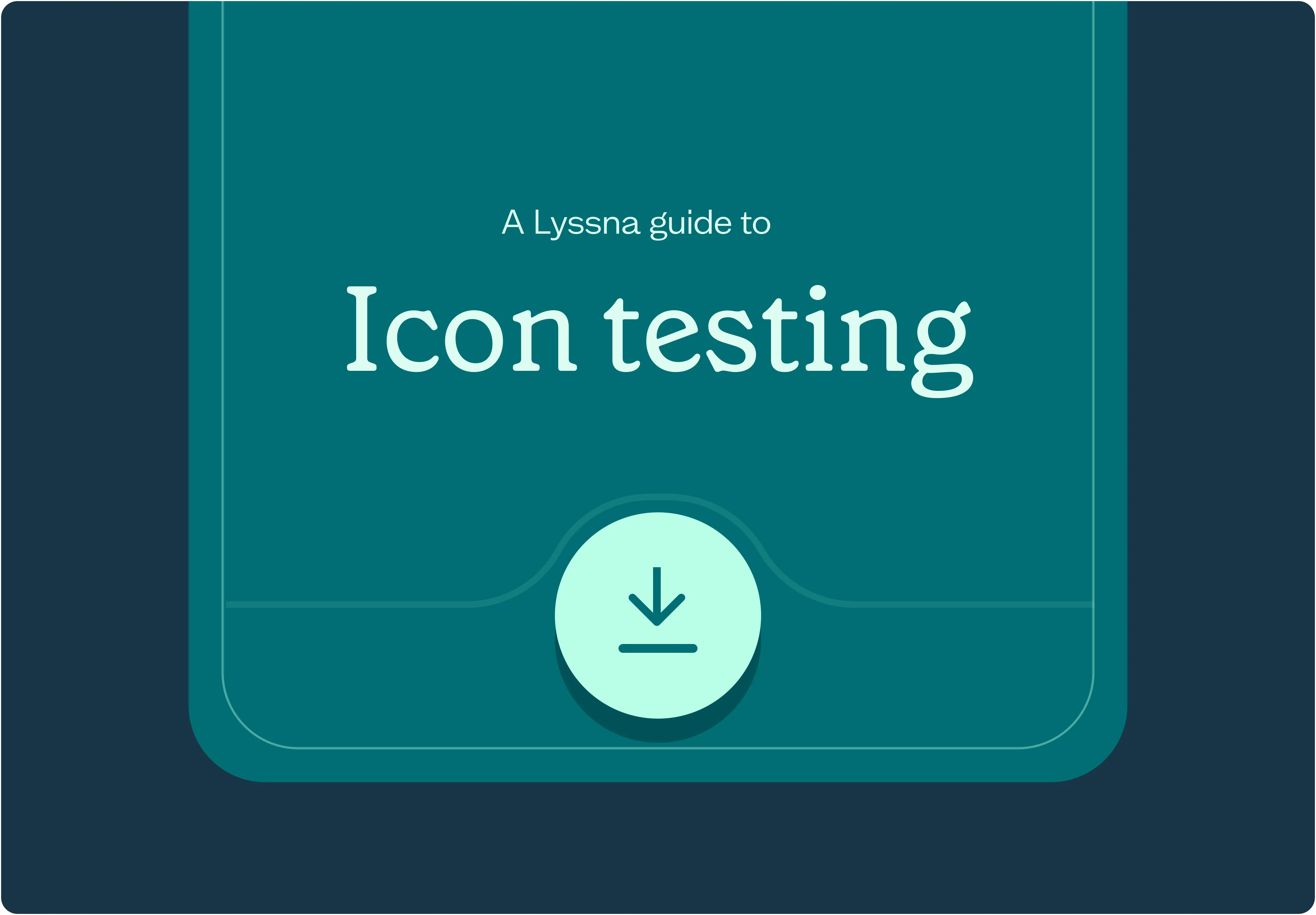 Icon Testing
