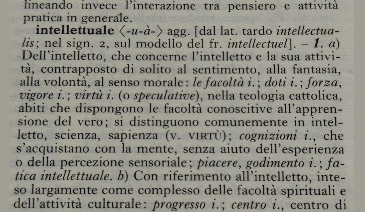 Intellettuale - Treccani