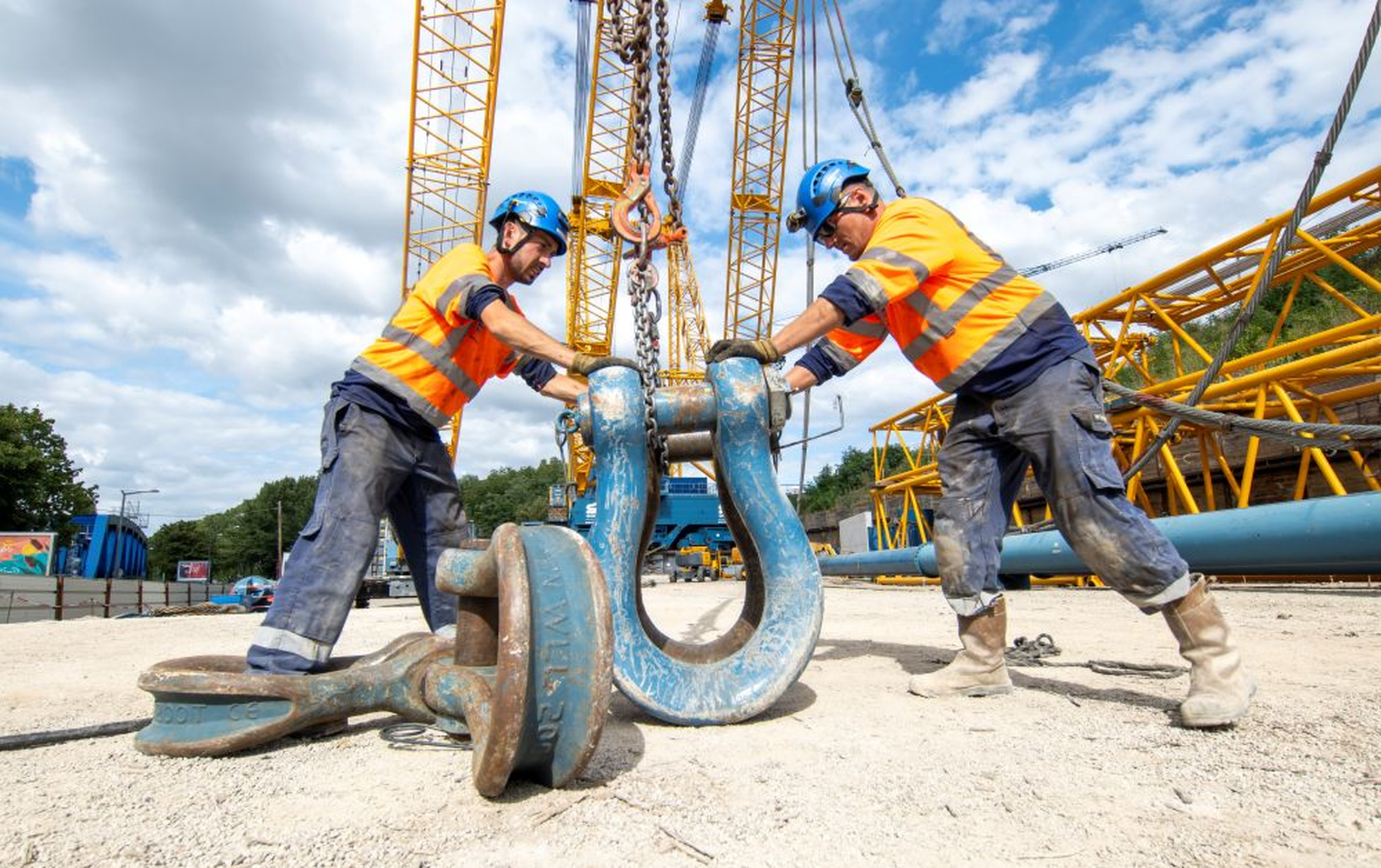 crawler crane driver