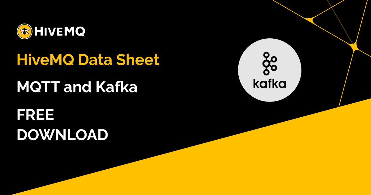 MQTT and Kafka Data Sheet