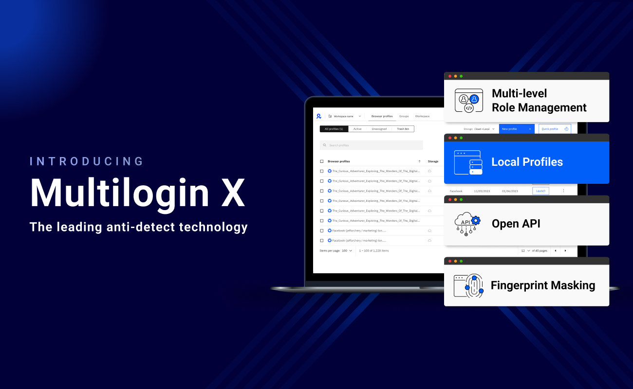 A decade of mastery: Experience anti-detect technology redesigned with Multilogin X