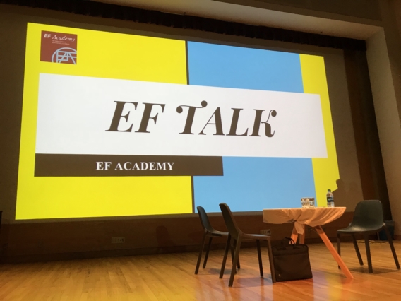 Student-run series “EF Talks” welcomes first speaker ‹ EF Academy Blog ...