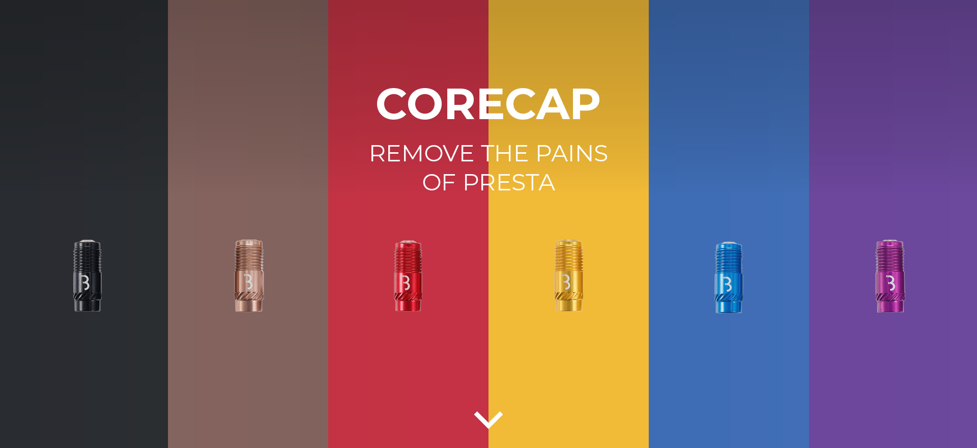 CoreCap - Remove the pains of Presta - BBB Cycling