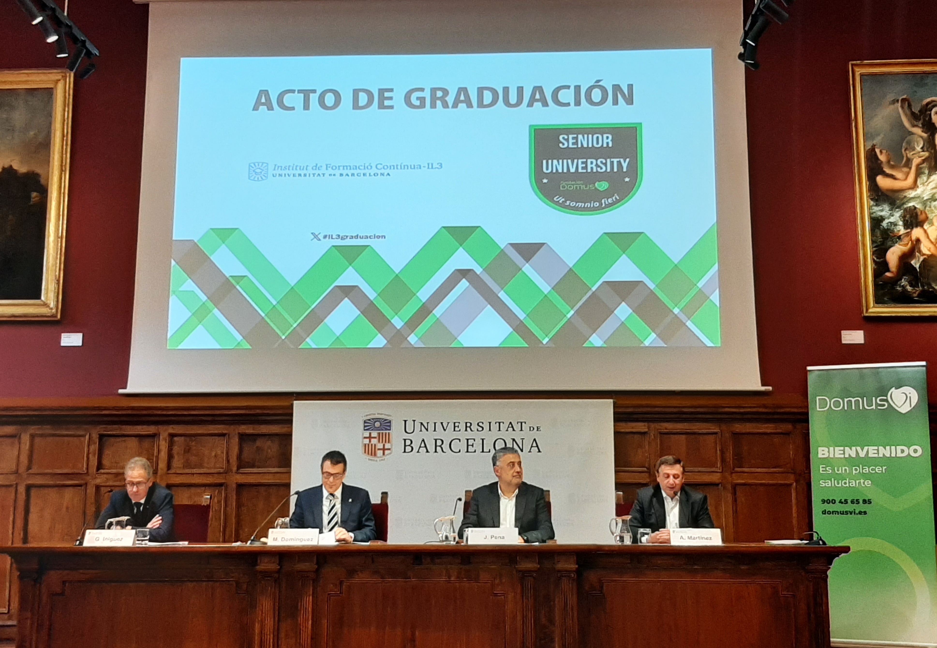 La Senior University de la Fundación DomusVi, en colaboración con la IL ...