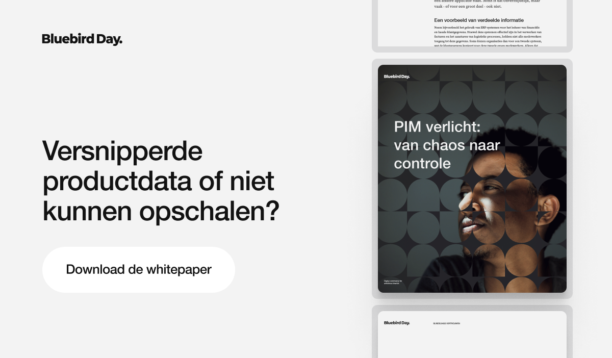 Verhoog je productiviteit met een PIM-systeem | Bluebird Day