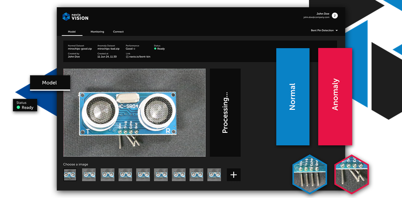 navio VISION | Visual Anomaly Detection
