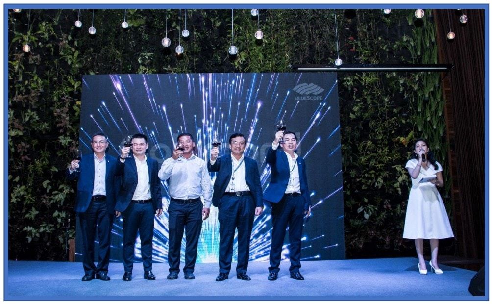 NS BLUESCOPE VIỆT NAM CHÍNH THỨC RA MẮT DÒNG SẢN PHẨM TÔN COLORBOND ...