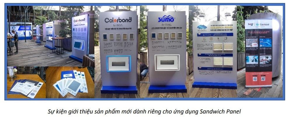 NS BLUESCOPE VIỆT NAM CHÍNH THỨC RA MẮT DÒNG SẢN PHẨM TÔN COLORBOND ...