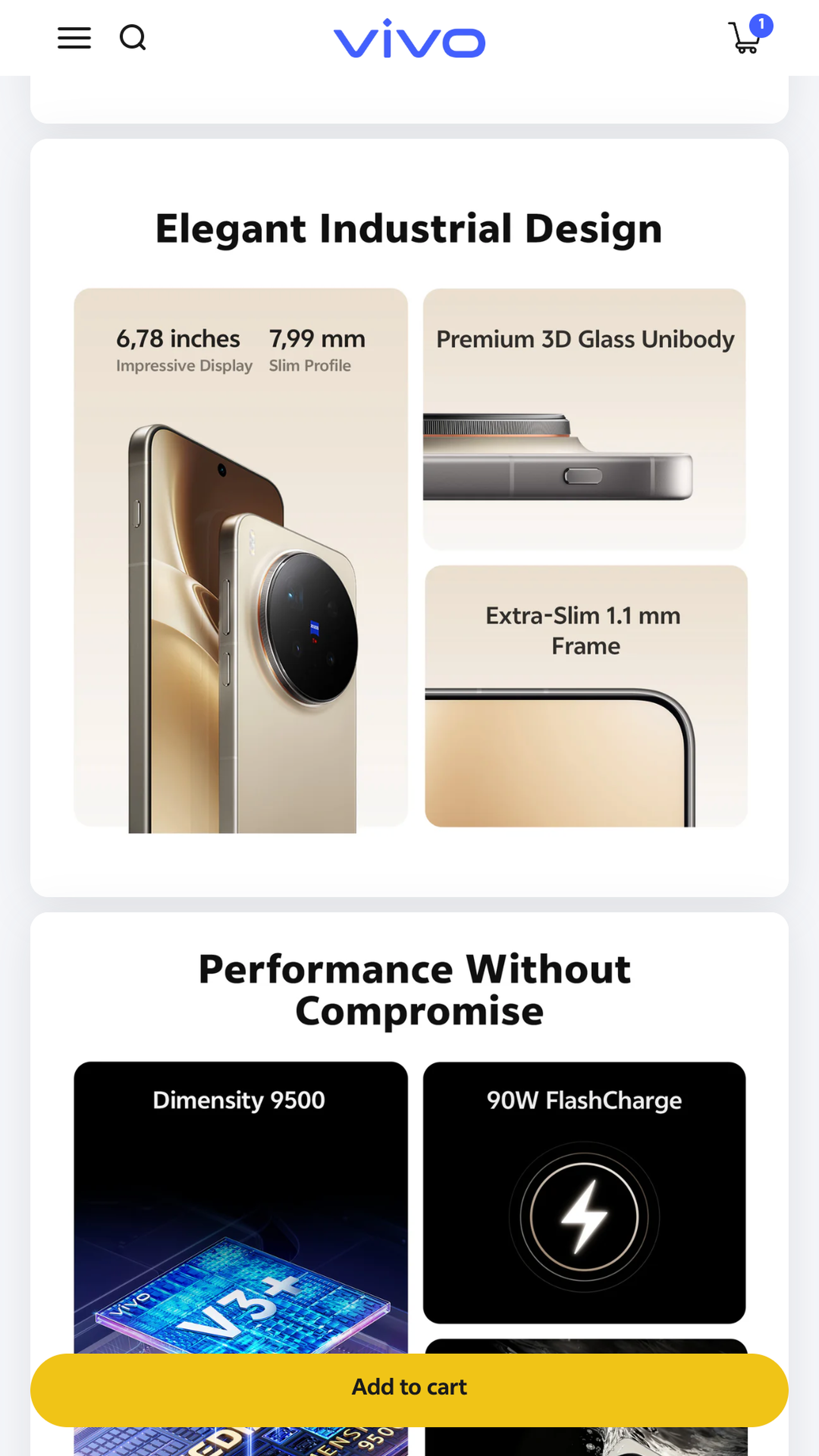 Craftberry - vivo Case Study, Shopify build by a Shopify agency for ...