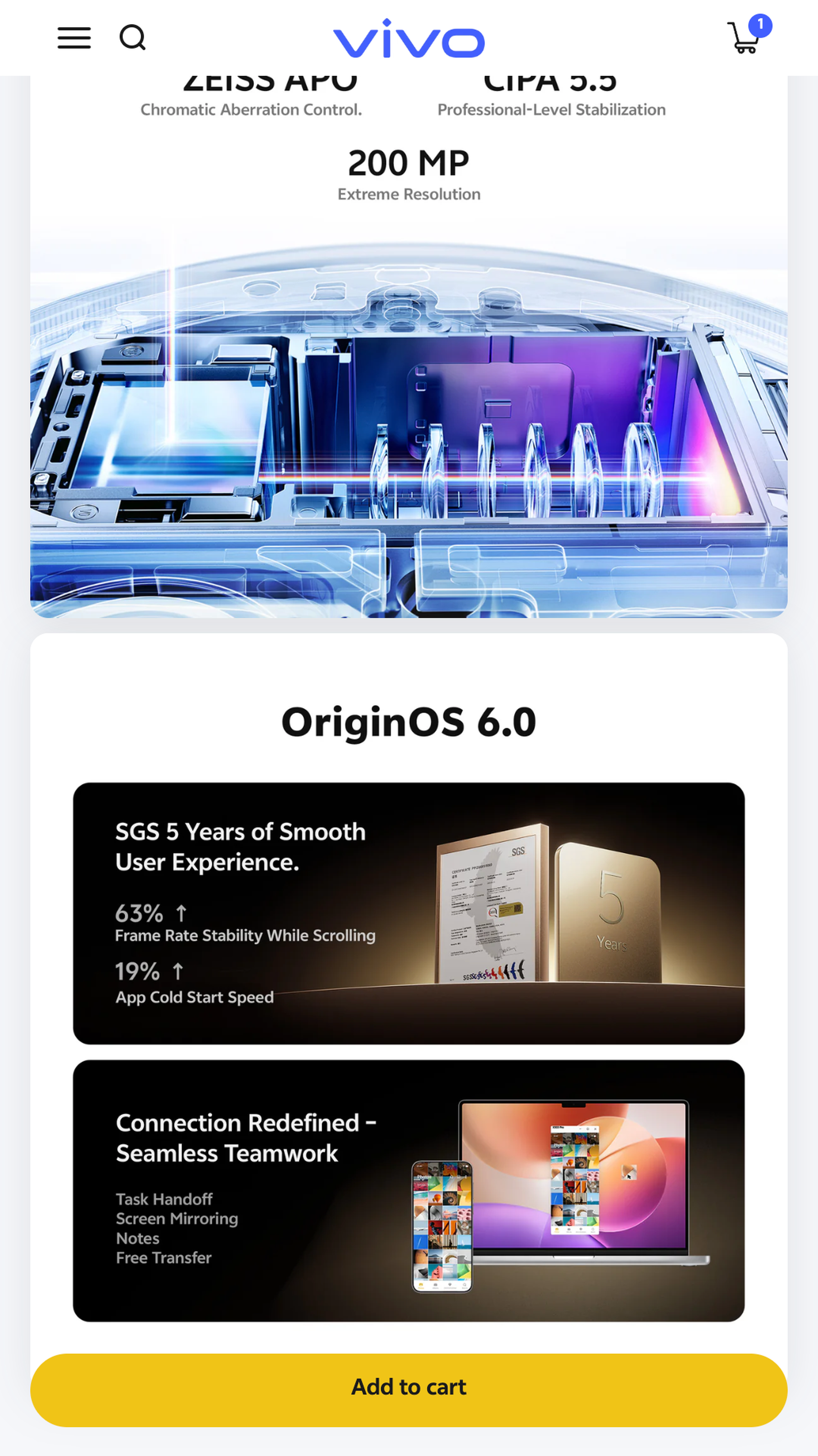 Craftberry - vivo Case Study, Shopify build by a Shopify agency for ...