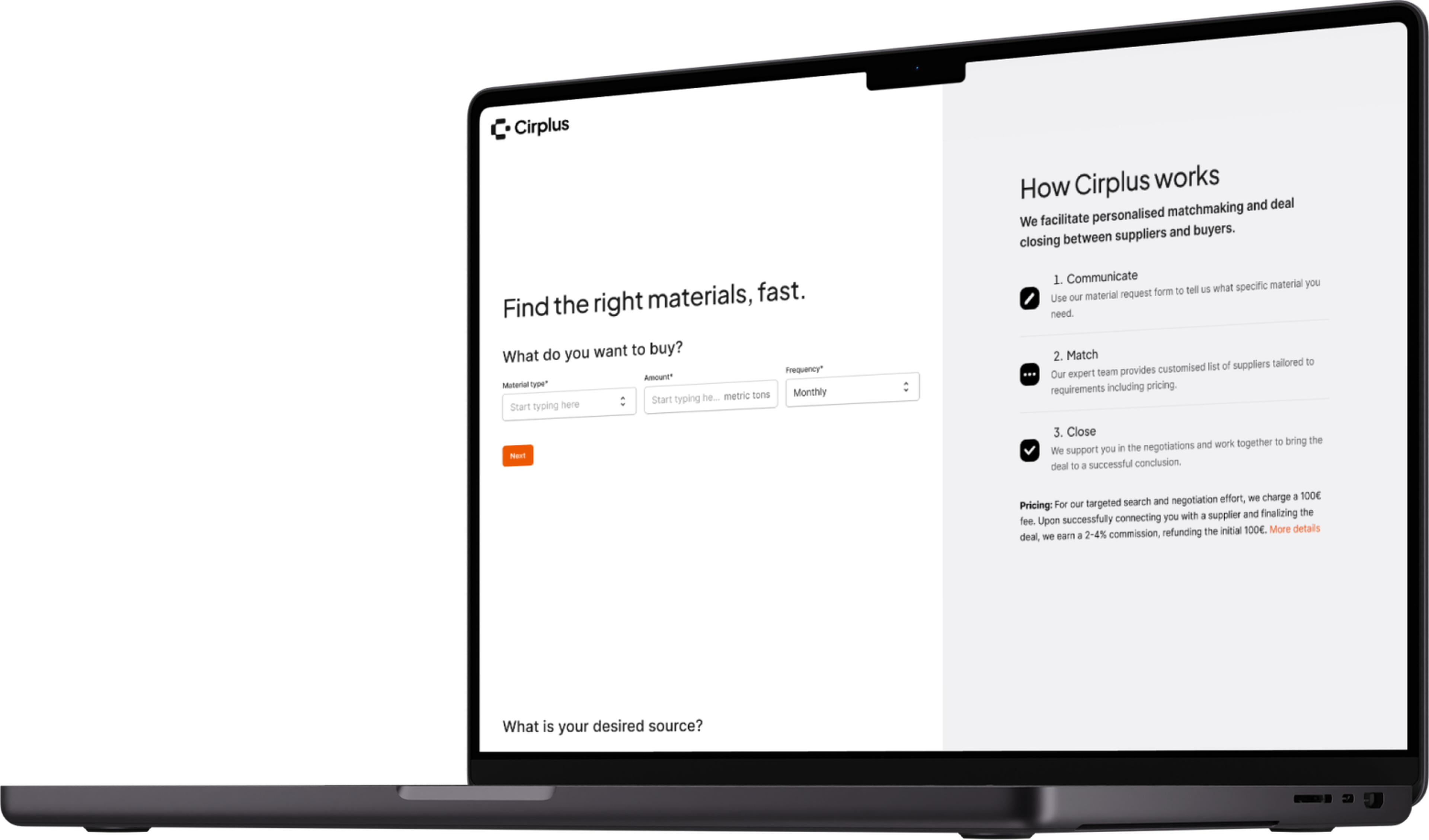 Procure recycled plastics at scale | Cirplus.com