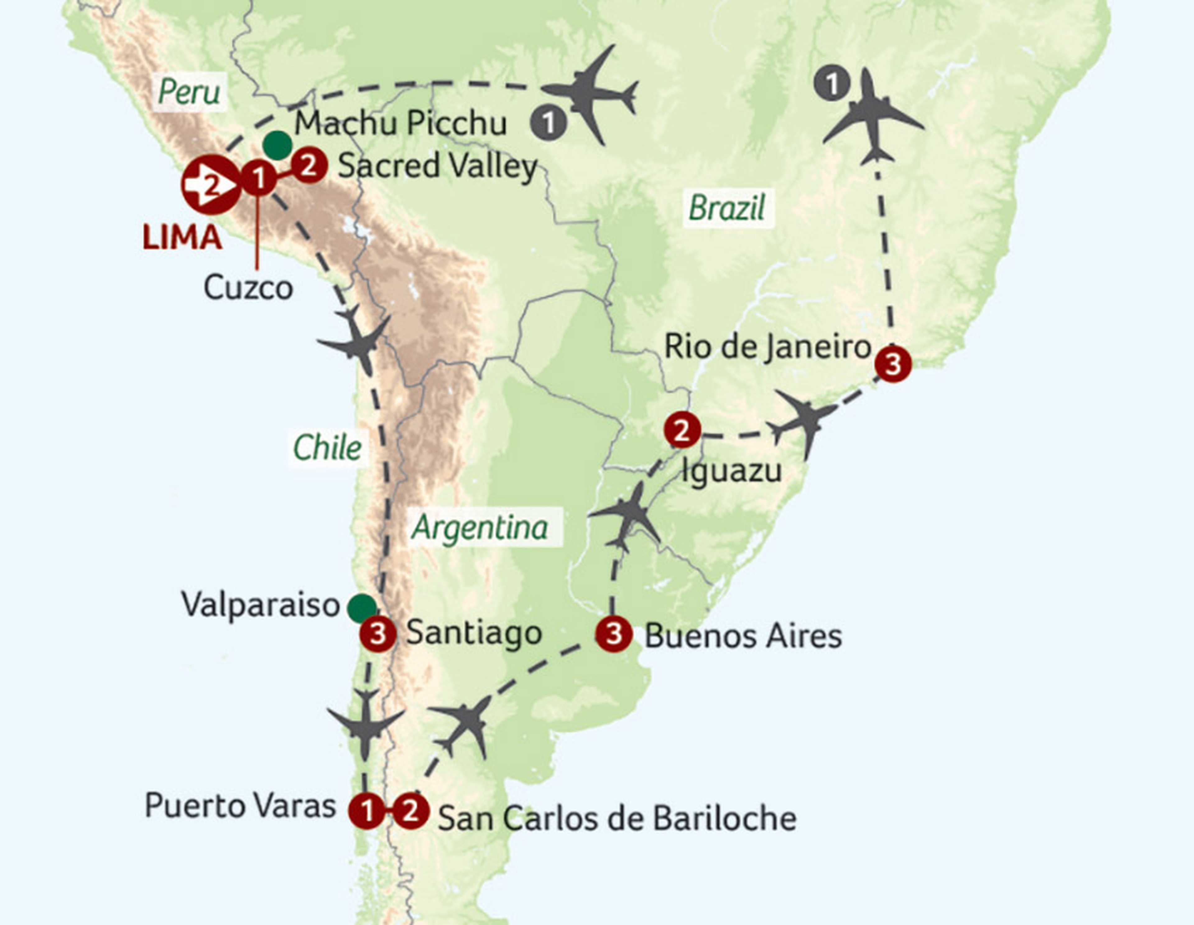 Grand Tour of South America - American Touring Holiday