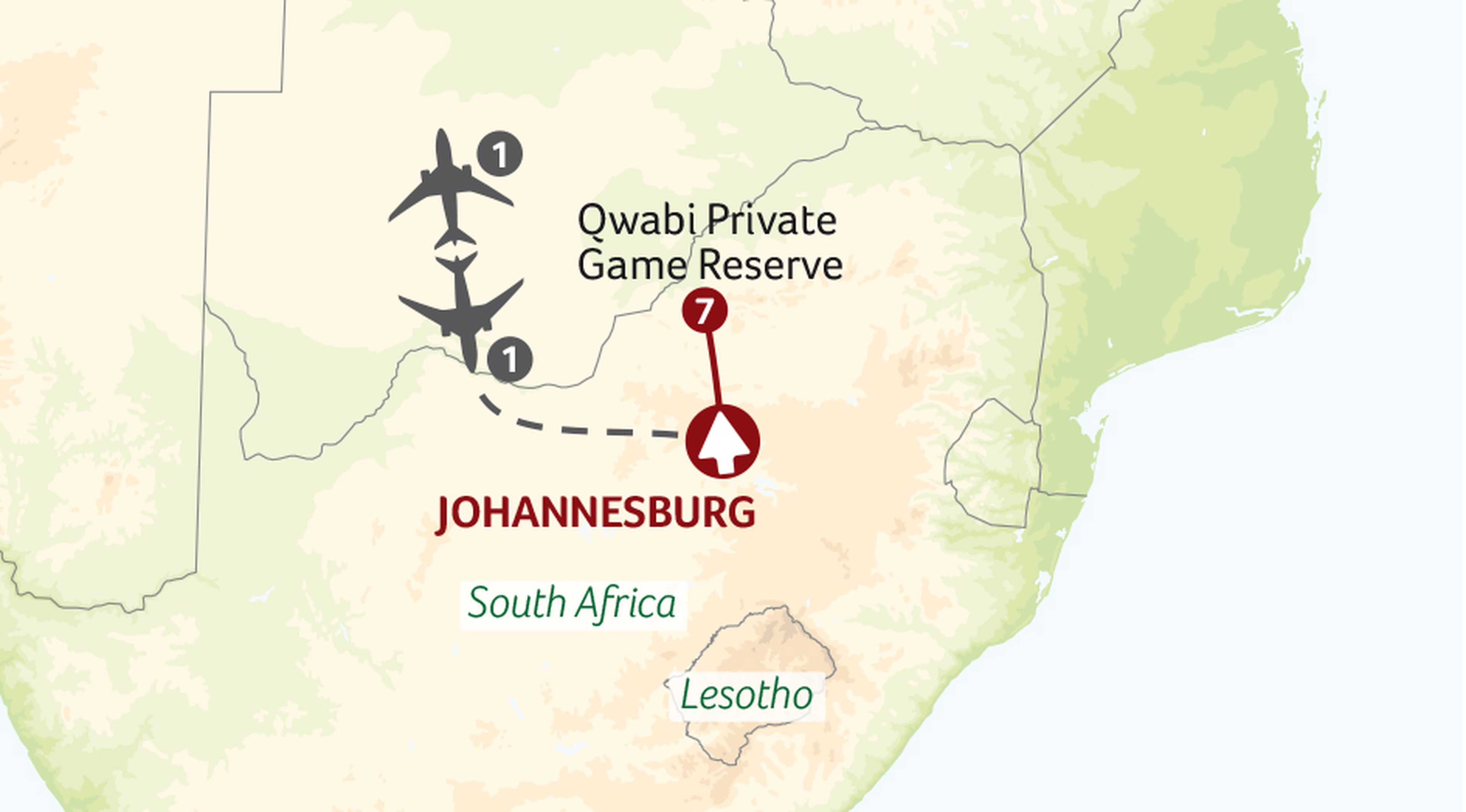 Experience the Qwabi Private Game Reserve in South Africa