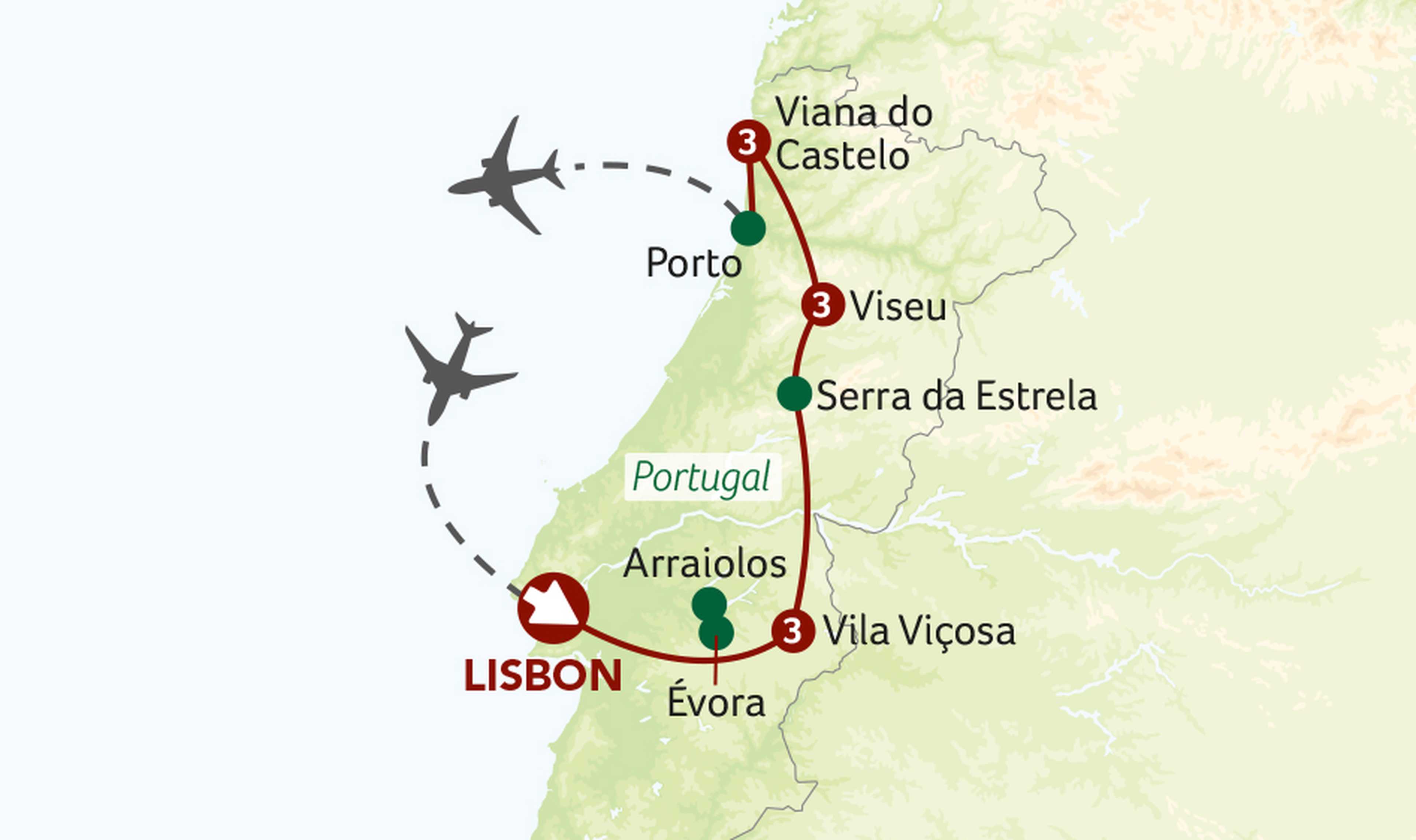 Beyond Portugal’s exciting capital city lies a land of beautiful ...