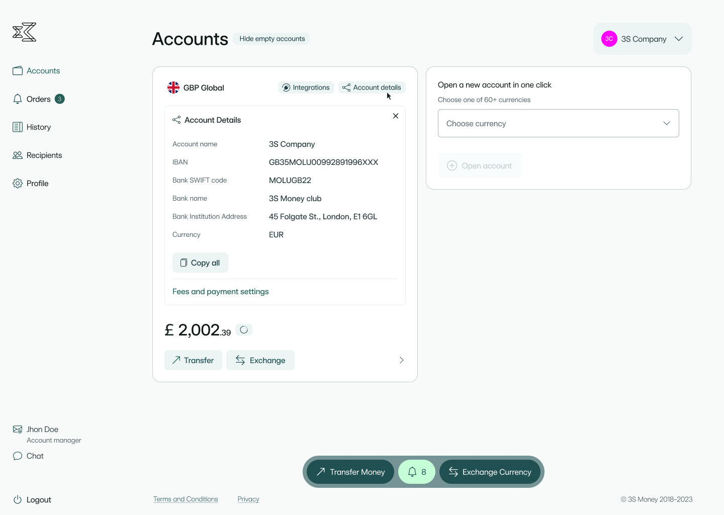 How to Fund Your Account | 3S Money