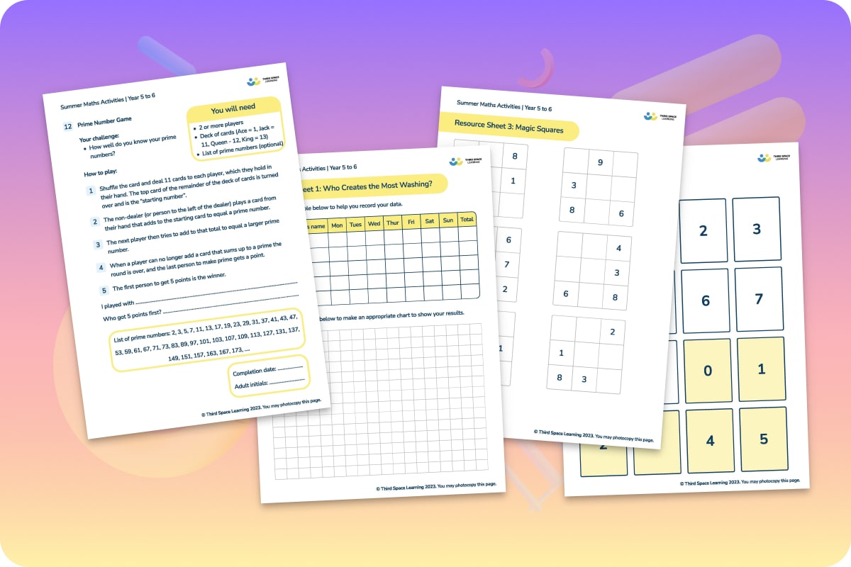 Primary Maths Resources [FREE] | KS1 & KS2 | Third Space Learning ...