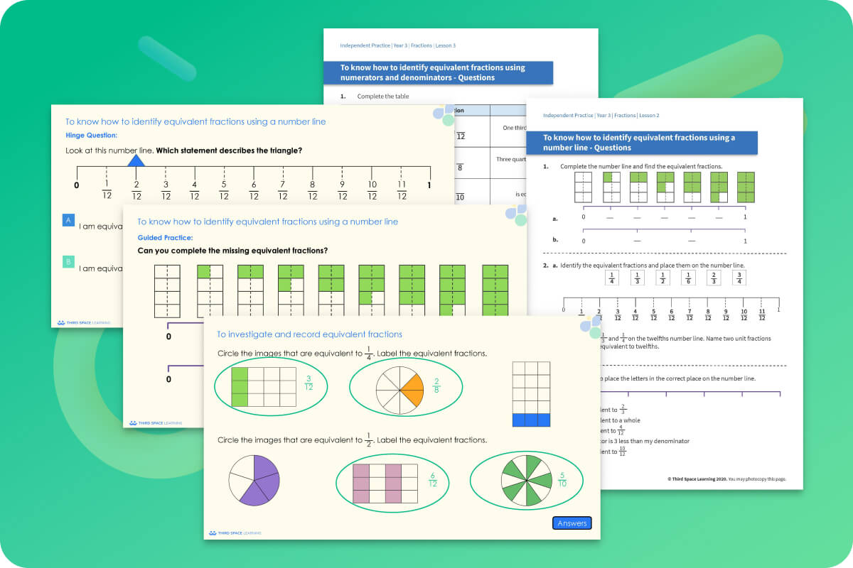 KS1 & KS2 Fractions Maths Resources | Third Space Learning | Maths Hub ...